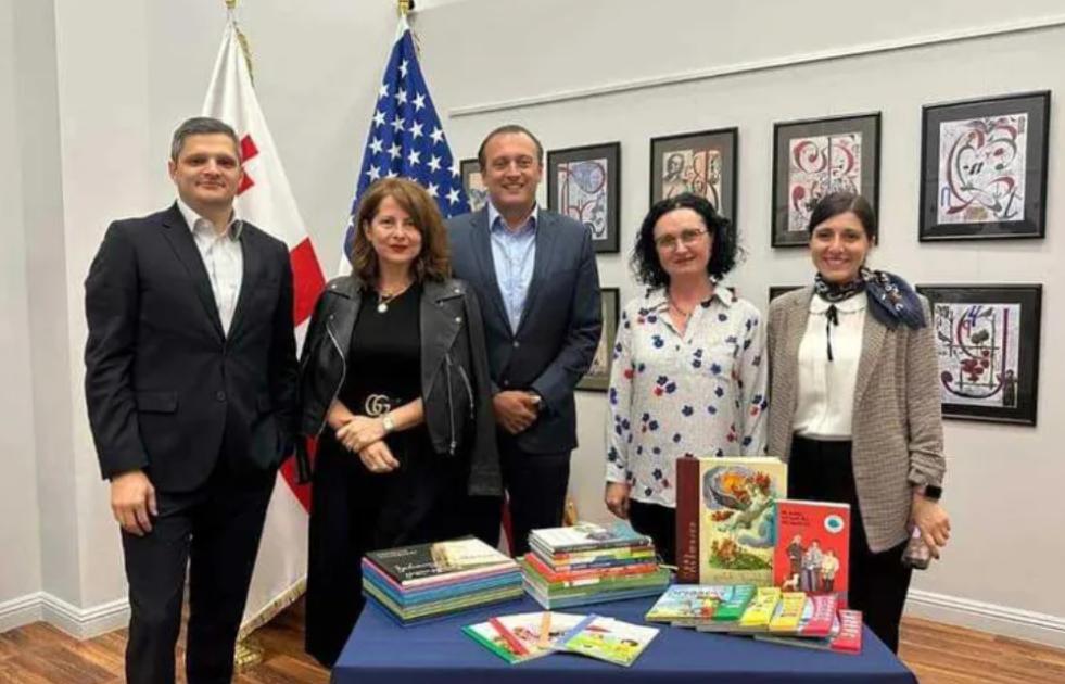Georgian book corner opens at National Library of San Francisco